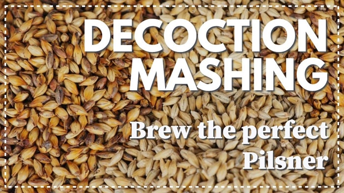 The characteristic of decoction mashing